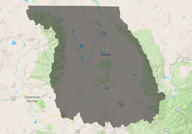 Jackson County, Colorado Area Guide – North Park Wildlife, Quiet Towns ...