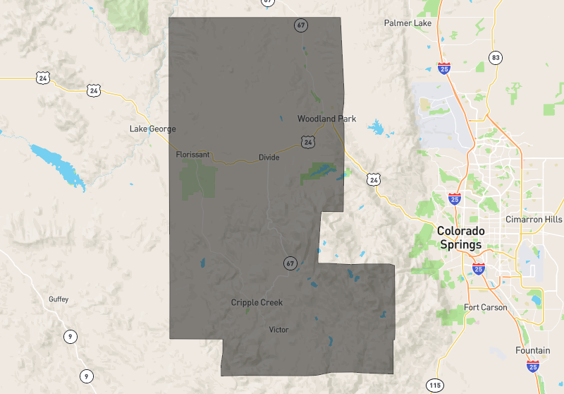 Teller County, Colorado Area Guide – Forested Foothills, Gold Rush ...