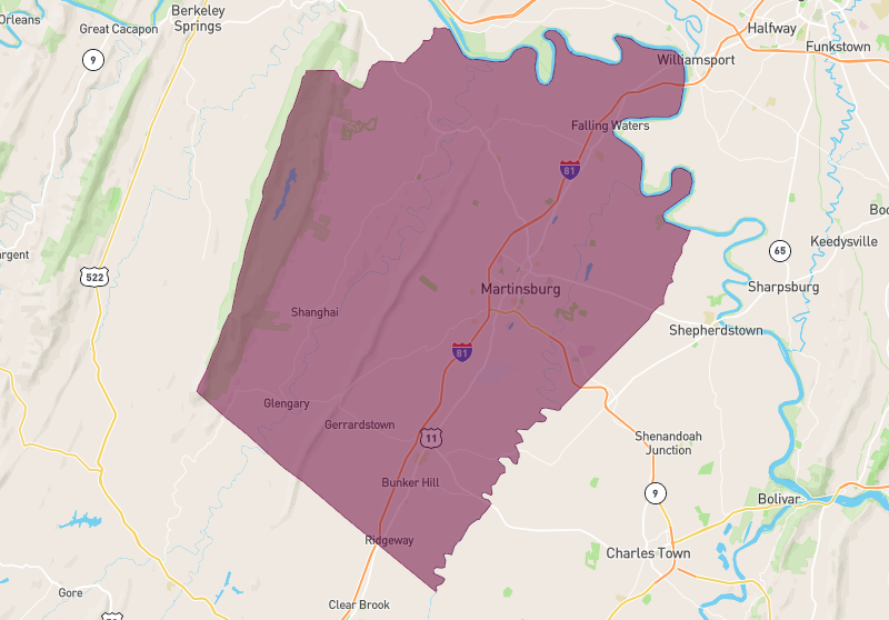 Berkeley County, WV - PenFed Realty Mid-Atlantic