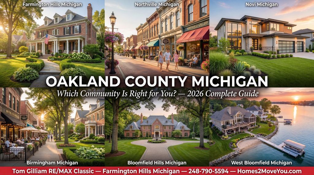 Oakland County Michigan Neighborhood Guide 2026: Farmington Hills vs ...