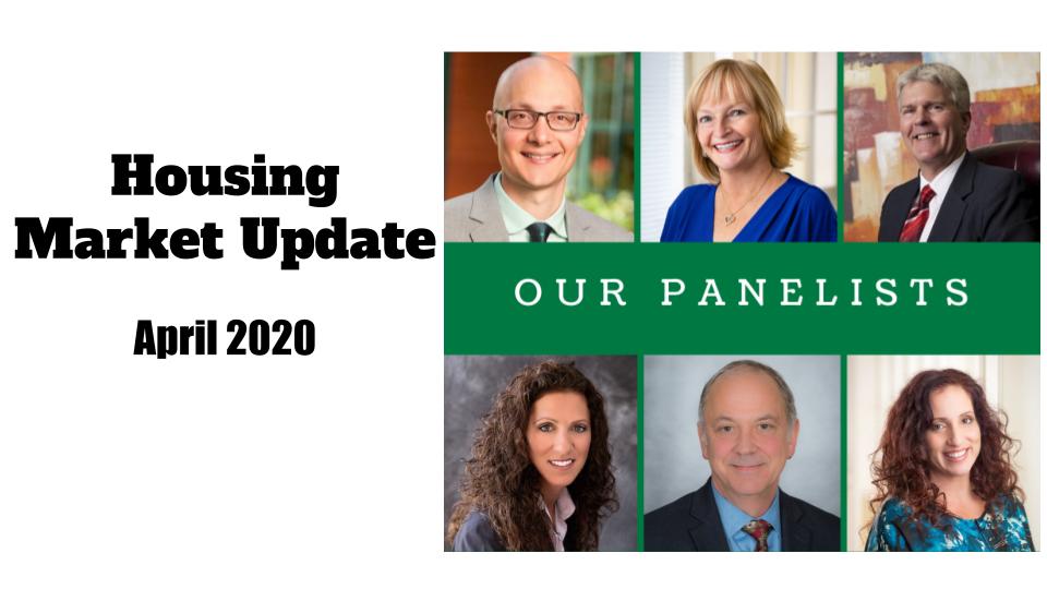 April 2020 Housing Market Update - GreenTeamRealty.com